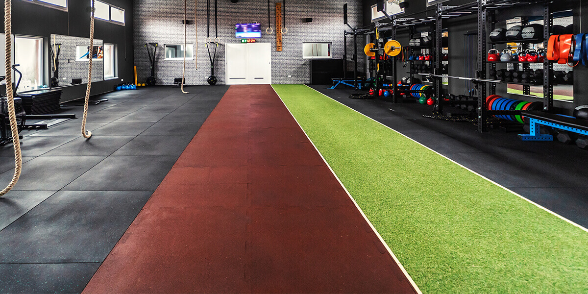 Gym Sledding Grass – Base Floor
